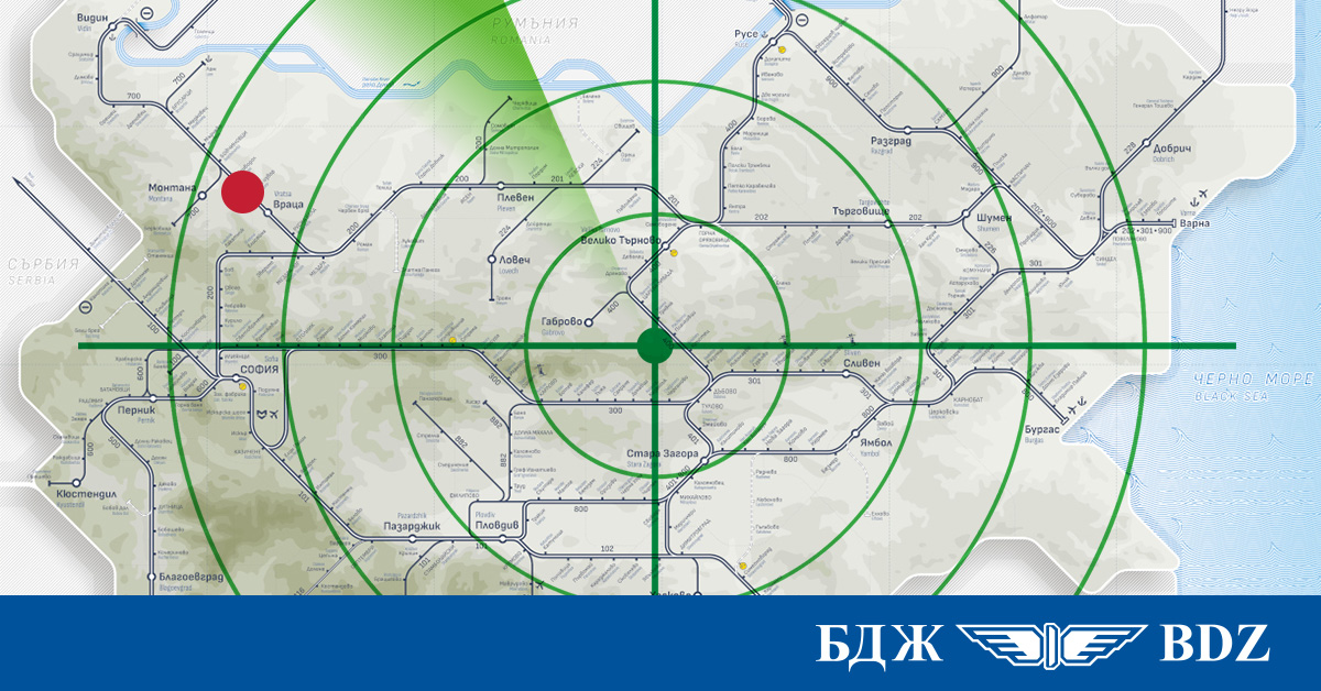 Train locations | BDZ Passengers